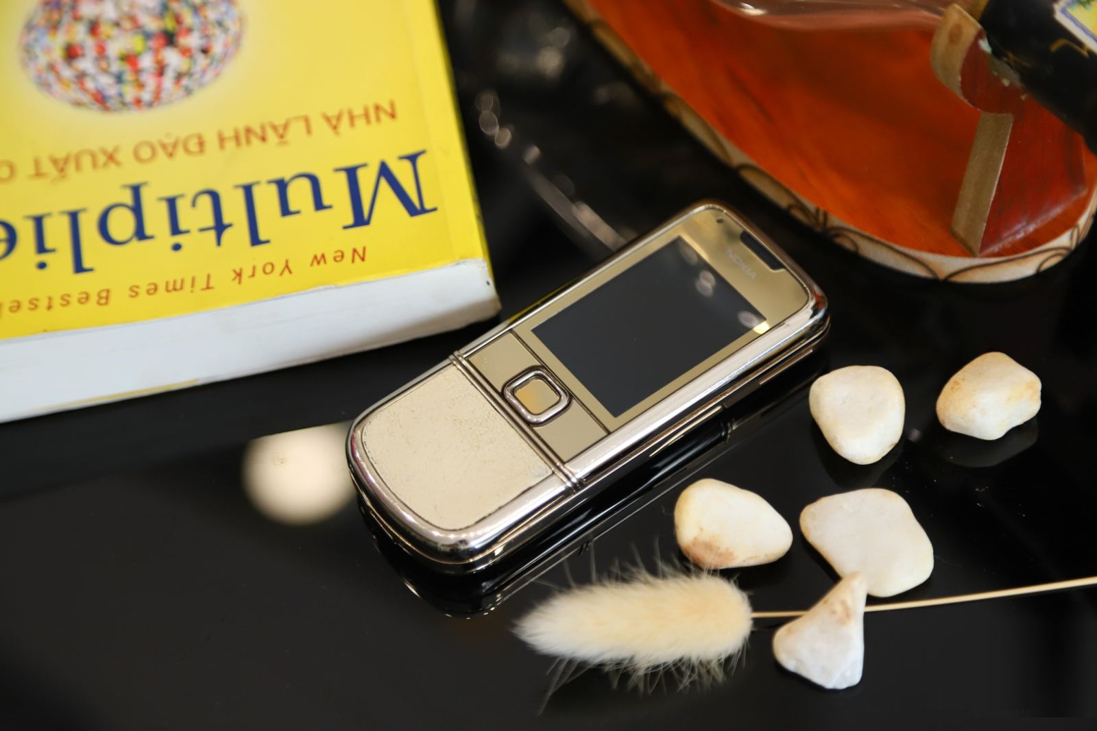 Điện Thoại Nokia 8800E Gold Arte Da Trắng Nguyên Bản 1G - Vertu Việt Nam