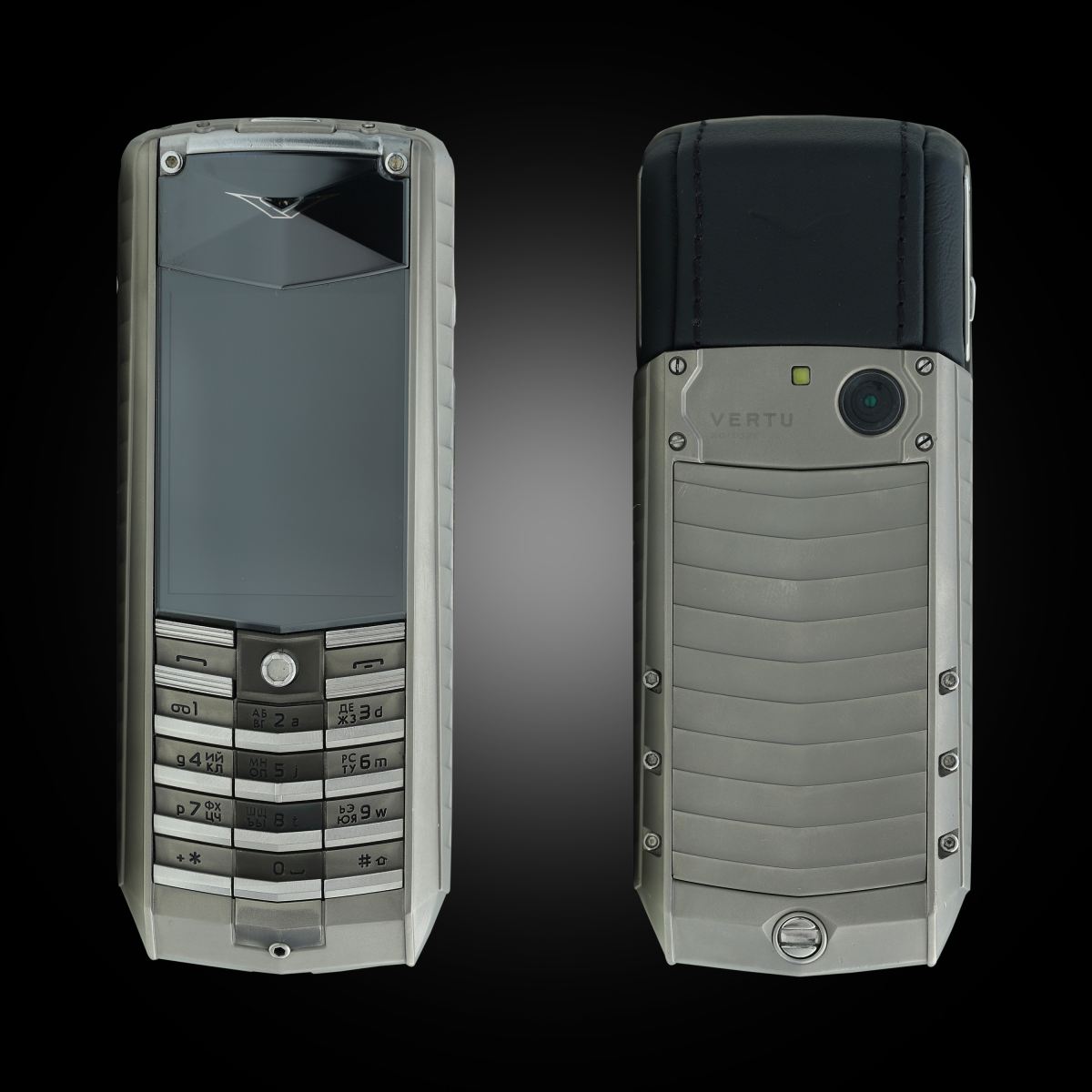 Điện thoại Vertu Ascent X Titanium Black (màu đen) - Vertu Việt Nam