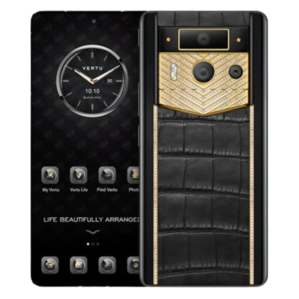 METAVERTU 2nd Generation Luxury Custom Made Gold V Shaped with Diamonds ...